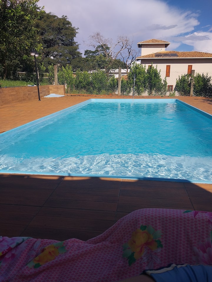 Casa De Campo Na Cidade, Lazer E Descanso! - Lagoa Santa