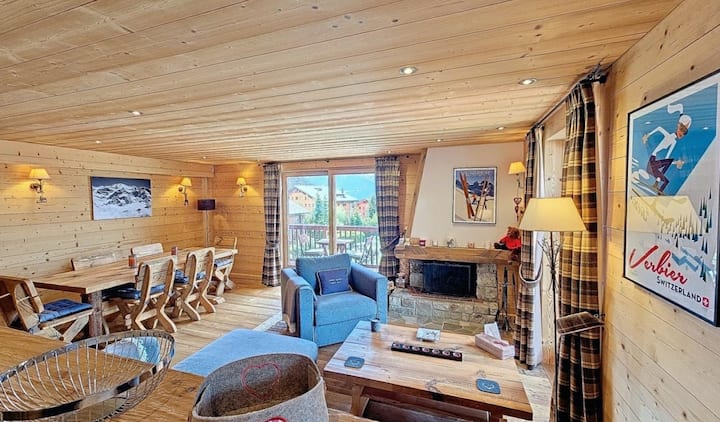 Logement Au Centre De Verbier Avec Vue Panoramique - Verbier