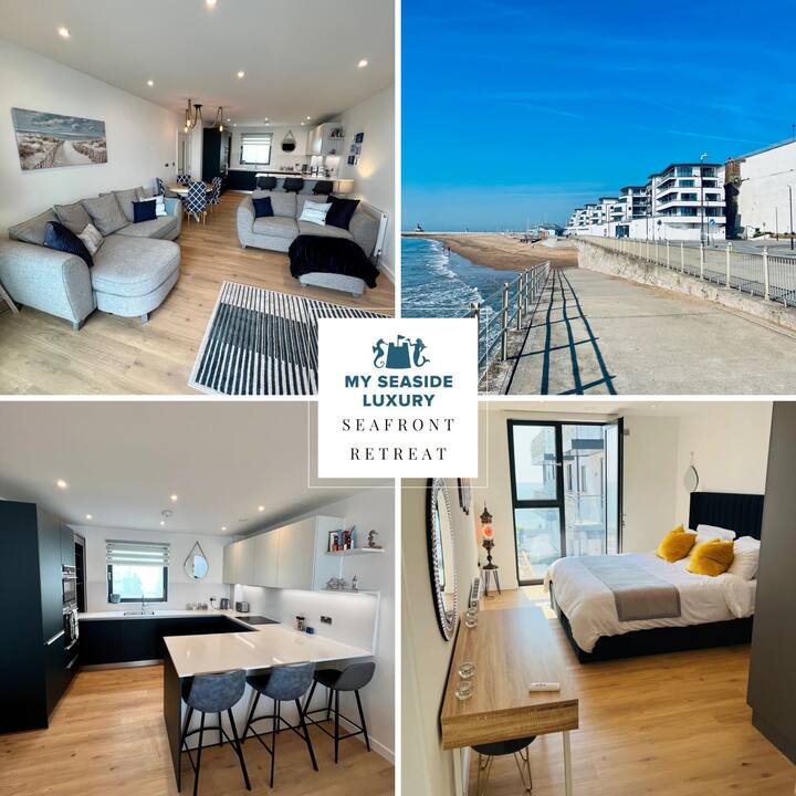 Seafront Retreat -Luxury Apartment With Parking - Broadstairs