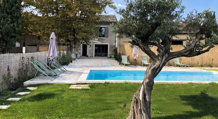 Mas Provençal Piscine Chauffée St Rémy De Provence - Saint-Rémy-de-Provence