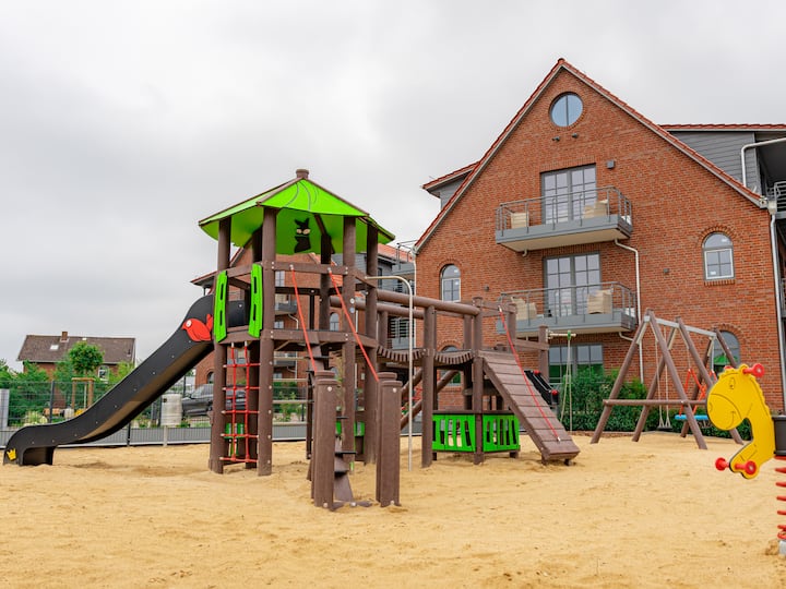 Ferienwohnung Im Haus "Apfelhof" Erdgeschoss - Stade