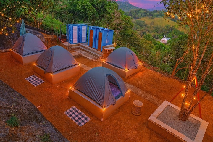 Green Hills - Lake View Tents (4 Tents, 10 Guests) - Idukki