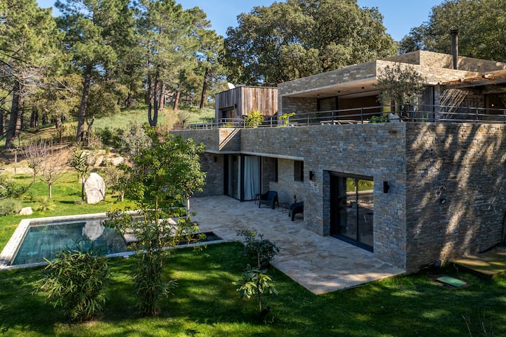 Villa 280m2 Au Coeur Du Maquis, Calme Absolu - Sainte-Lucie de Porto-Vecchio