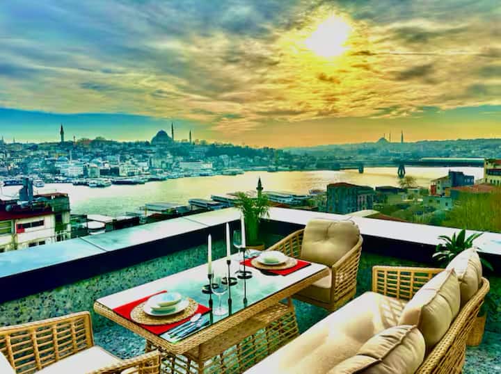 Central 4br/private Terrace/dublex,elevator,6a/c - İstanbul