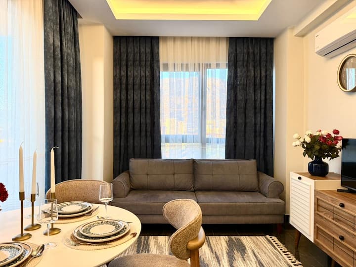 Люкс квартира Элегантный рассвет - Mahmutlar