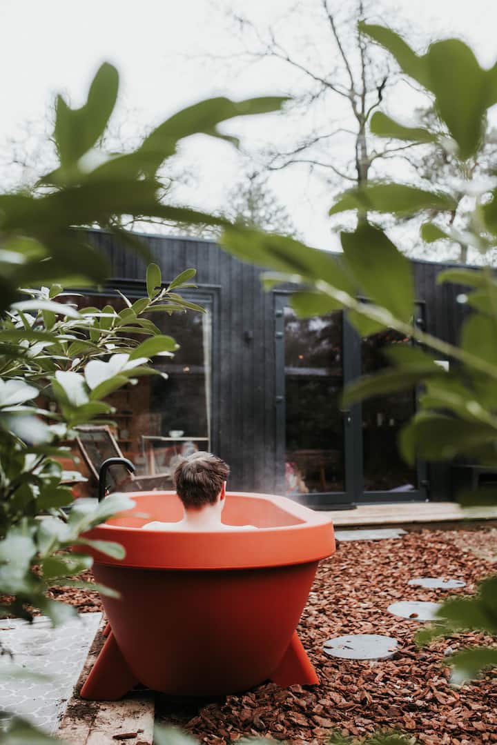 Miyo • Luxe Tiny House In Het Bos • Spa Garden Tub - Nunspeet