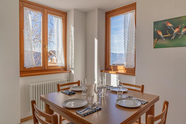 Surgiva Del Sòm, 3-r Apt Ground Floor, Quiet Area - Folgaria