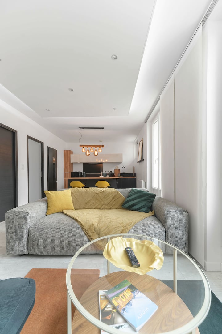 Appartement Lumineux Avec Grande Terrasse - Ibis Vichy