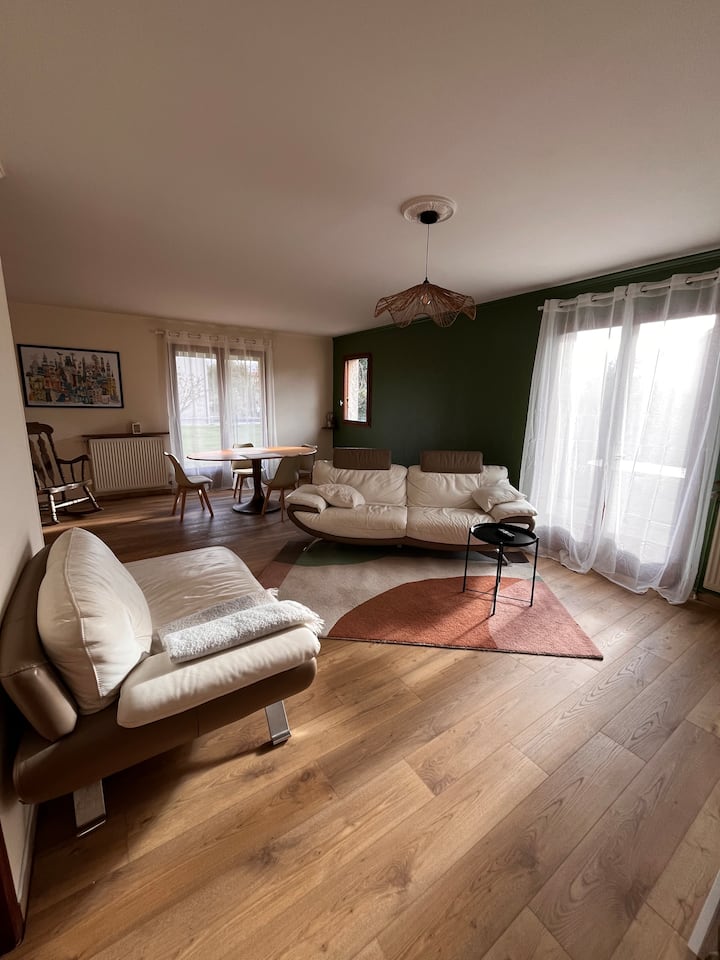 Maison Entière 3 Chambres - Proche Lyon - Saint-Laurent-de-Mure