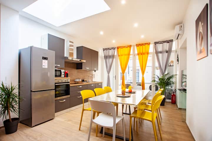 [Sunny House] 3bedr + Terrace, Spacious Duplex - Turin