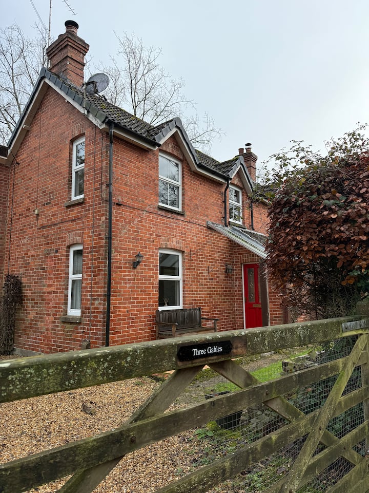 Cosy Forest Cottage Log Fire Ponies Walks - Ringwood
