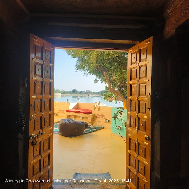 Only Lake View Stay In Jaislamer. - 賈沙梅爾