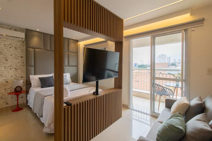 Nook Studio 02.209 • Próx Shop. Maia • Pisc + Vaga - Guarulhos