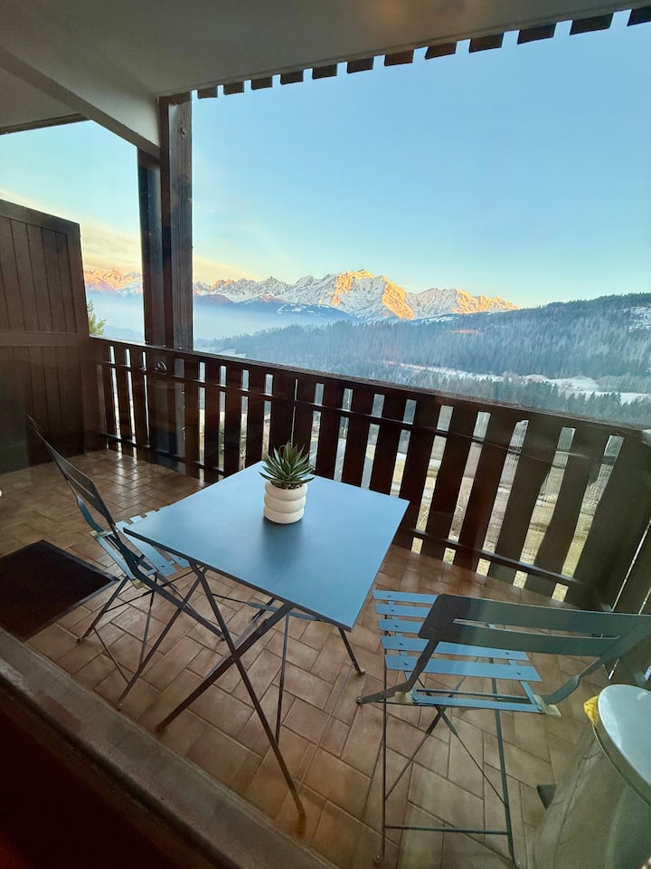 Panorama Sur Le Mont-blanc, Studio à Cordon - Cordon