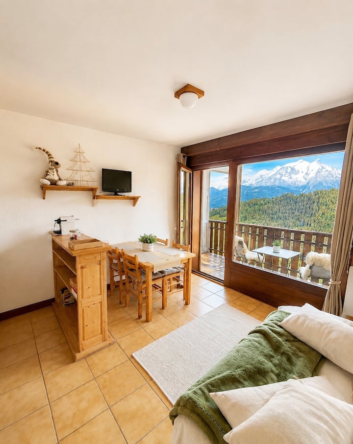 Vue Magique Sur Le Mont-blanc, Balcon, Calme - Haute-Savoie