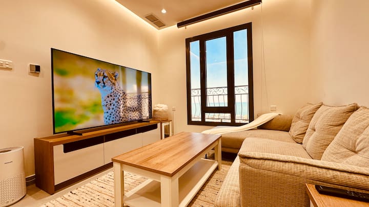 Brand-new Cozy 1br I Seaview I Netflix L Salmiya - Kuwait
