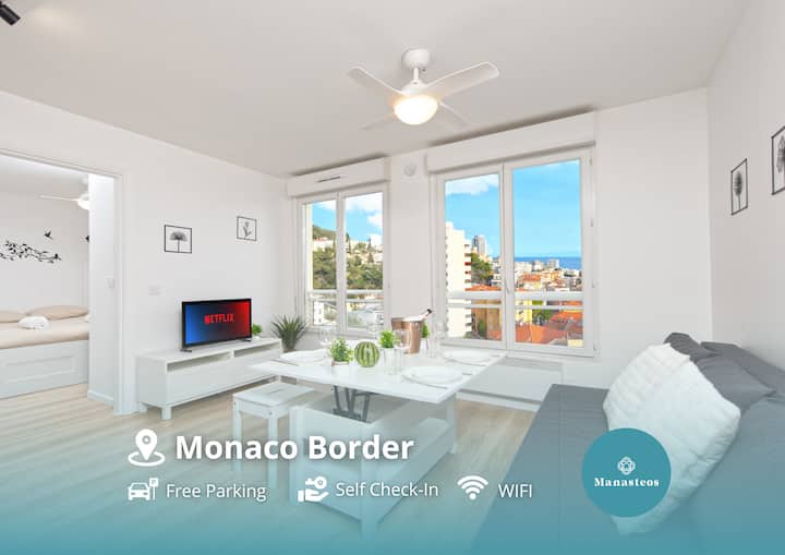 Haut De Monaco - Vue Panoramique Mer Et Ville - Fe - Monte-Carlo