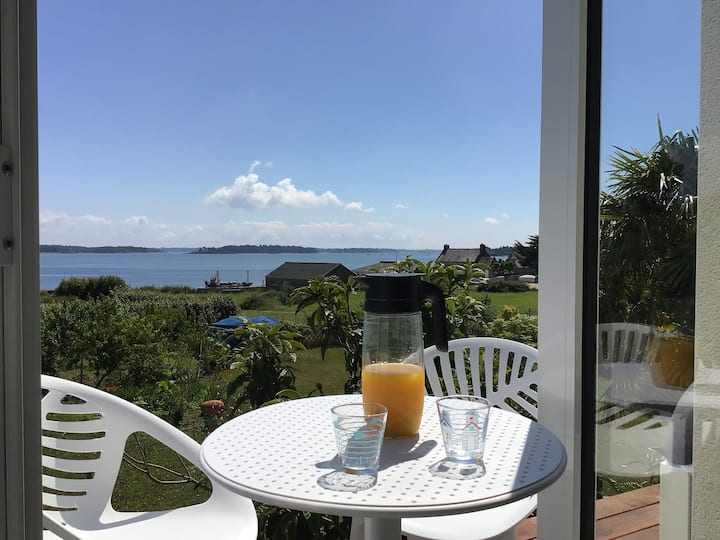 Pleine Vue Mer, à 100 M Du Golfe Du Morbihan. - Locmariaquer