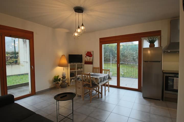 Appartement 42m², 1 Chambre, Côté Parc, Terrasse - Aix-les-Bains