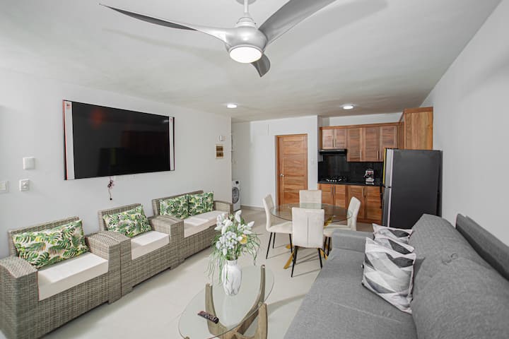 Cozy 1-bedroom Apartment In Cristamar - Cabarete