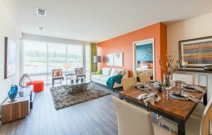 Bright & Cozy 1br Columbia Stay - Columbia, MD