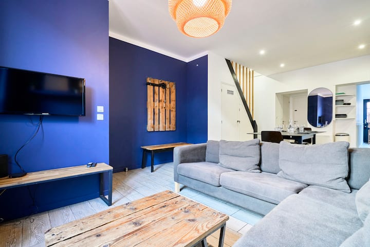 Maison Corneille - Proche Lille - Famille & Groupe - Roubaix