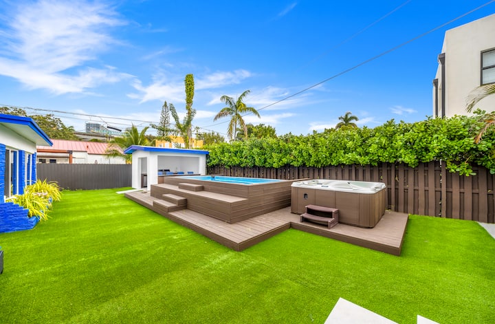 Greek Oasis | Pool | Jacuzzi | Bb&q | Mini Golf - Miami, FL