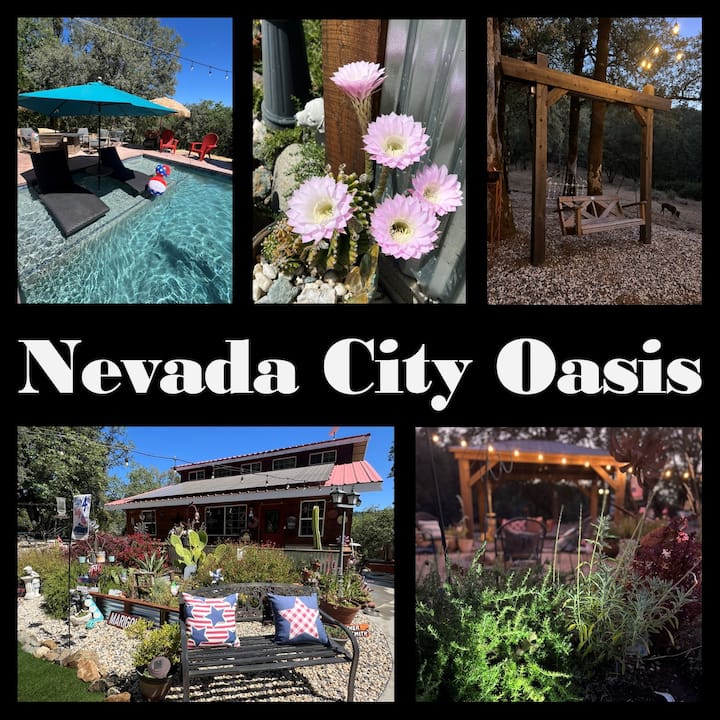 Nevada City Oasis
No Cleaning Fee 
Solar Pool, Spa - Grass Valley, CA