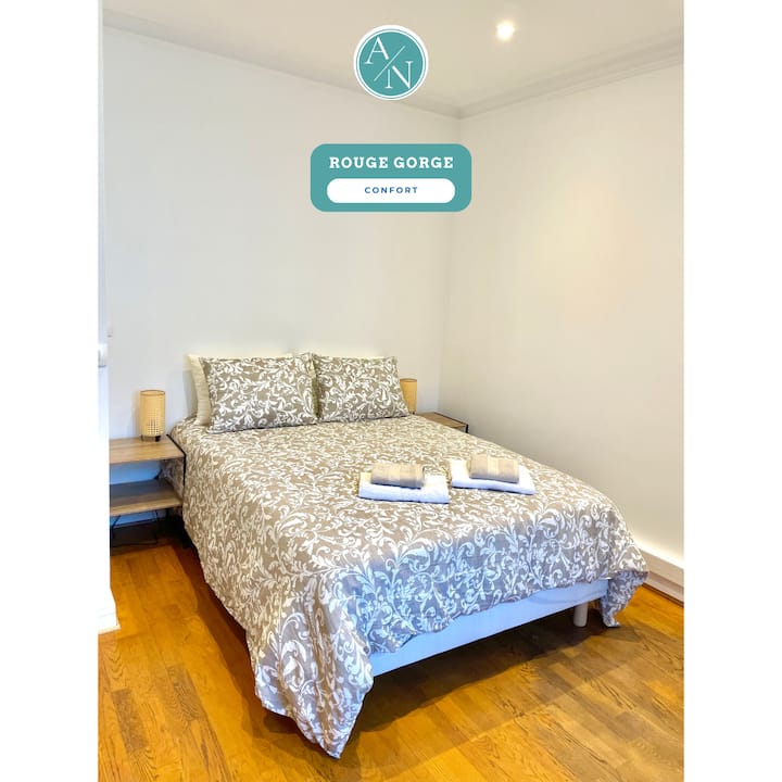 *Chambre* Rouge-gorge - Villa Foch - Meaux - Meaux