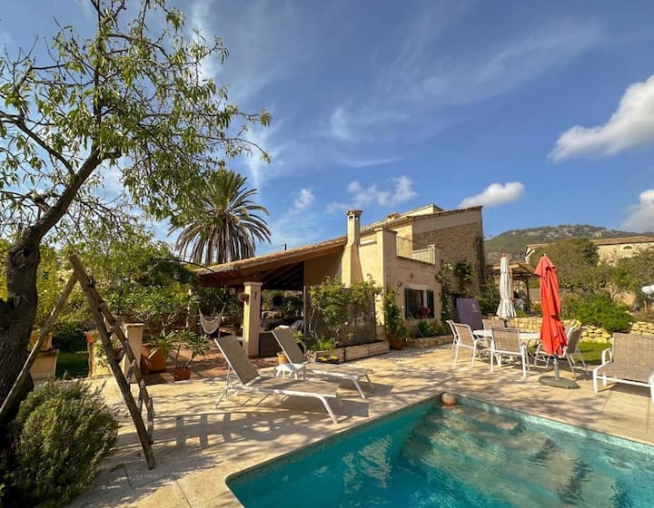 Villa "Son Reina" Idyllisches Ferienhaus Mit Pool - Calvià