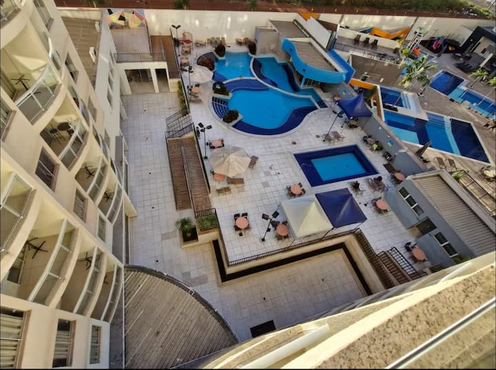 Hotel Atrium Thermas Com Piscina Aquecida - Caldas Novas