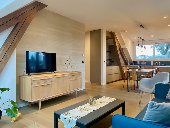 Appartement Cosy - 3 Chambres - 2 à 6 Personnes - Épagny