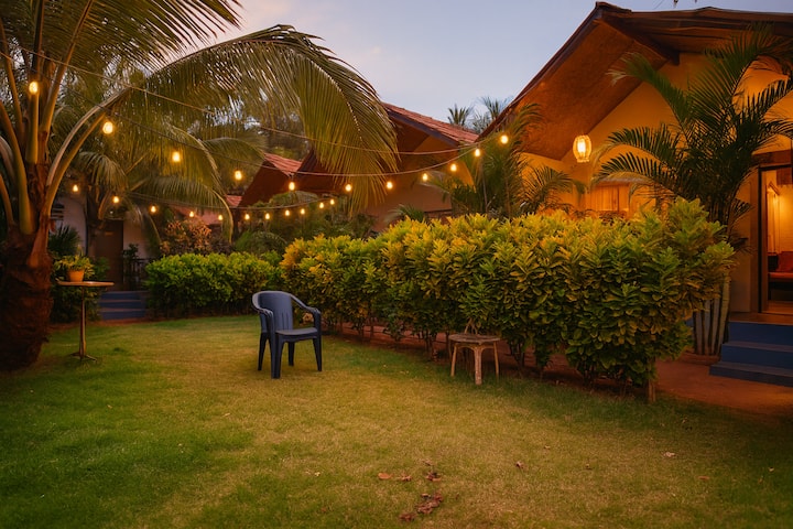 Shanti Garden • Tropical Garden House - Goa