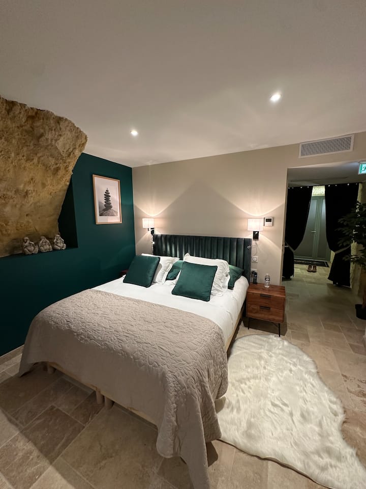 Suite Insolite Et Spa - Troglodyte - Ballan-Miré