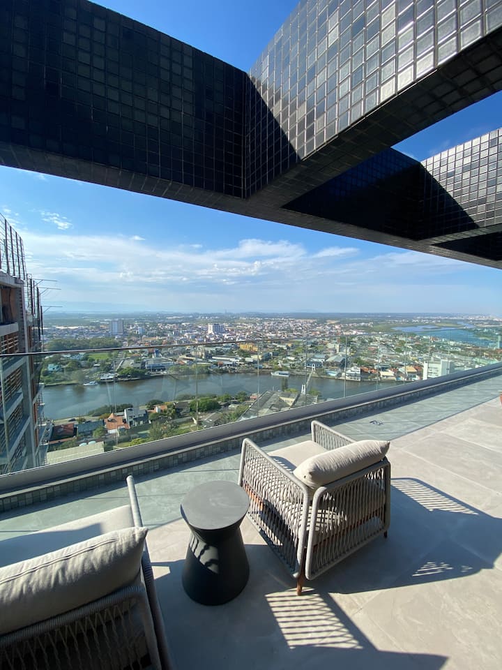 Vista Linda Para O Rio - Próximo A Praia - 托里斯