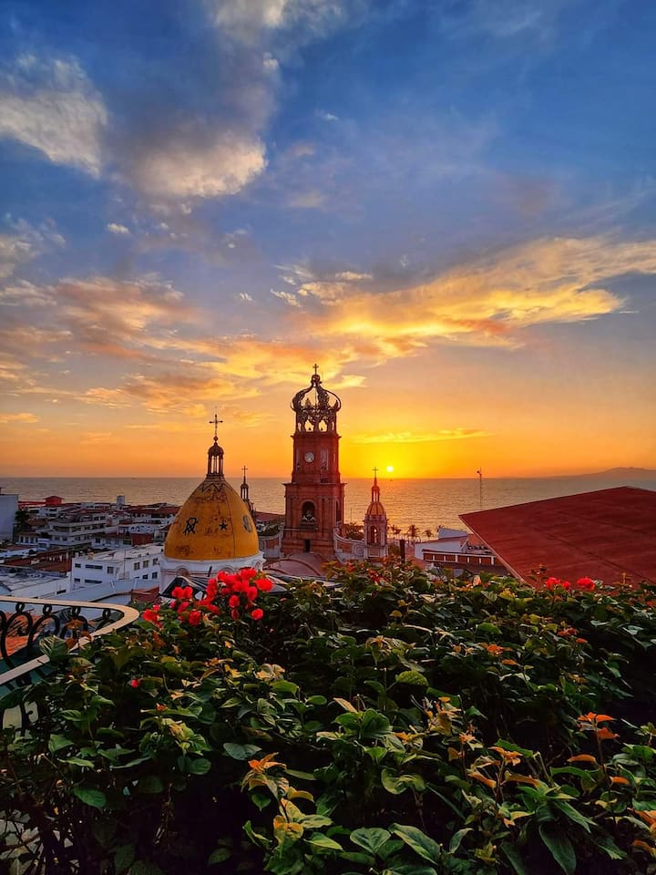Increíble Casa De Lujo Con Vista Al Mar Y Alberca - Puerto Vallarta