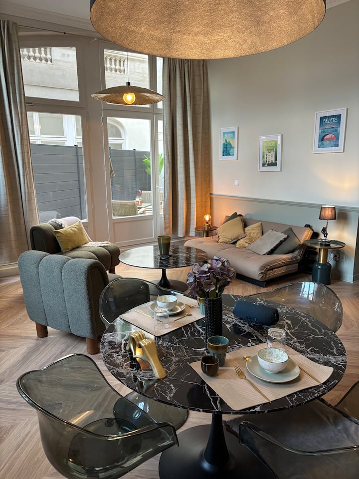 60 m2 in einem Herrenhaus mit Terrasse Paul Riquet - Wohnungen zur ...