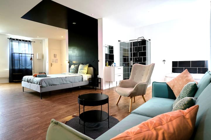 Grand Studio Avec Balnéo, Proche Gare - Tourcoing