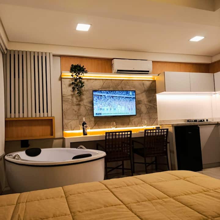 O úNico Studio Com Banheira No Centro De Urubici. - Urubici