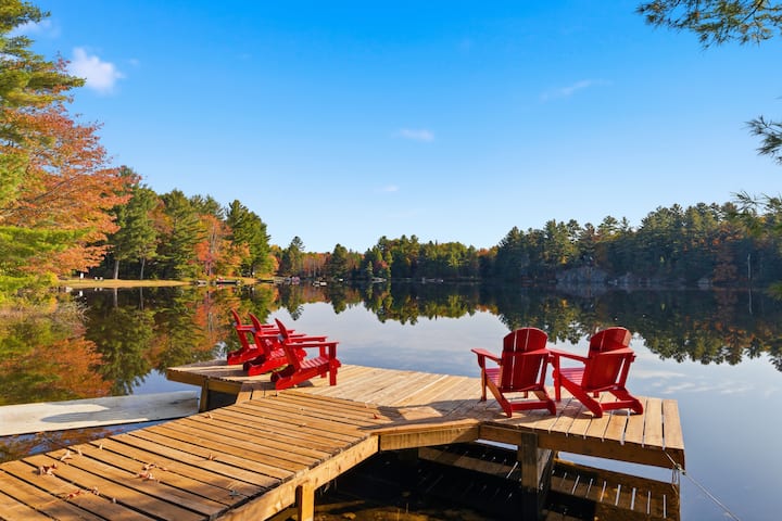Serene Otter Lake Waterfront | Dock + Fire Pit - Huntsville