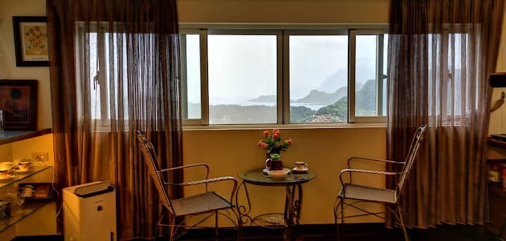 山海觀,看山看水,家人好友度假聚會溫馨小窩山海觀可住4_5人以4位訂基礎價,多一人加500 - Keelung City