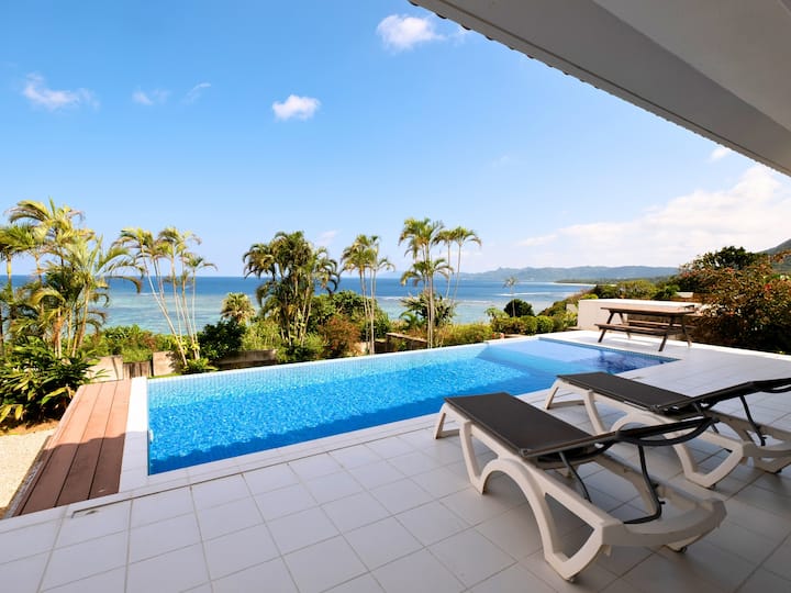 【オーシャンビュー】プライベートプール付き103平米 2ldkスイートヴィラ 一棟貸し 5名まで - Ishigaki