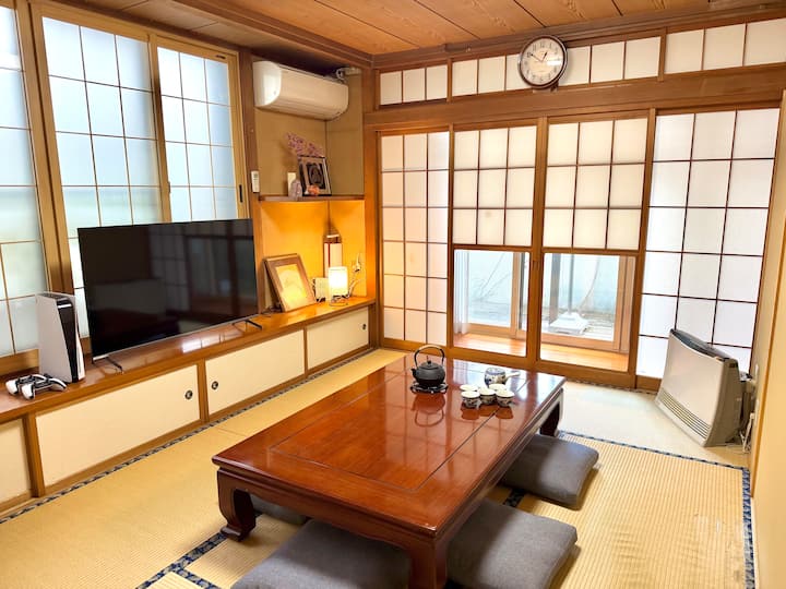 New! Modern Japanese House|ps5, Ac, Parking|castle - Matsumoto