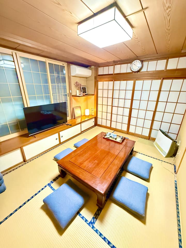 【一棟貸切】松本城から徒歩圏内｜古都松本の情緒と静寂を味わう伝統的な和風一軒家 - Matsumoto