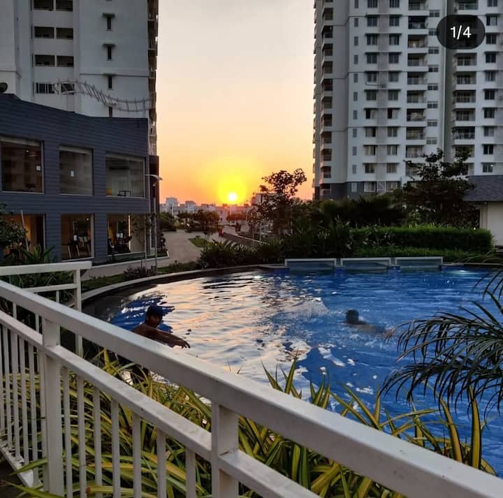 Pool View Condo (March Only) - Bangalore