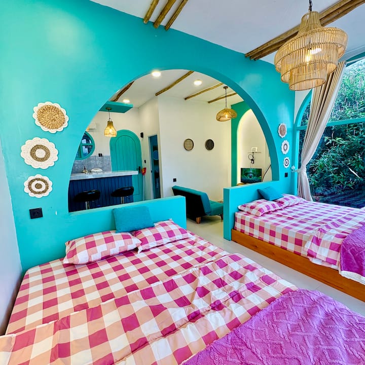 Arutala Twin Family Room Titik 0 Dieng - Dieng