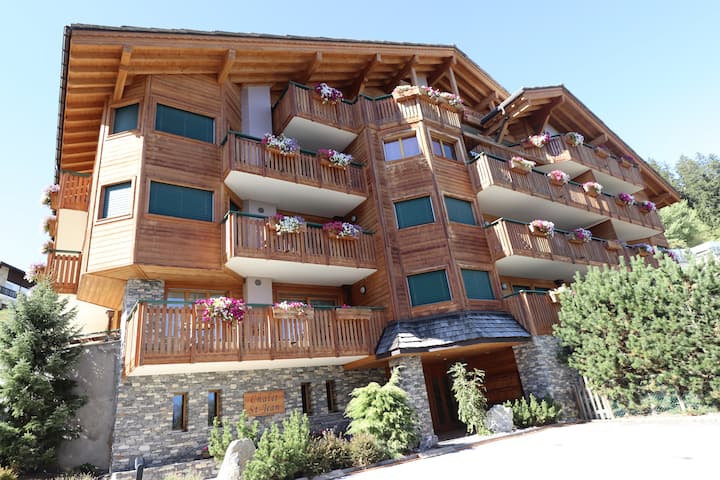 Joli Appartement Proche Du Lac De La Moubra - Loèche-les-Bains