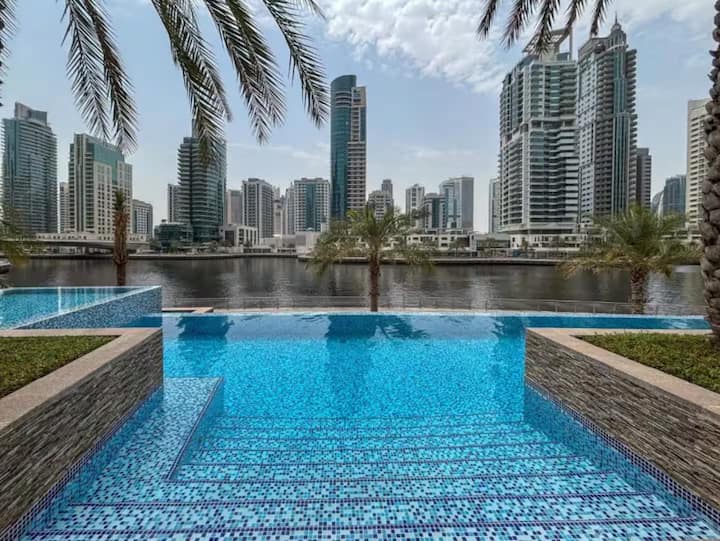 First Class | 1br | Luxury Marina View Living - Dubái
