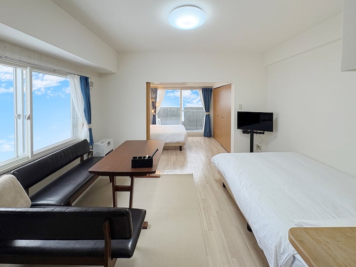 Ik702・すすきの中心部・豊水すすきの駅徒歩1分・中心部の観光にお勧め・2025年12月新品家具 - 삿포로시