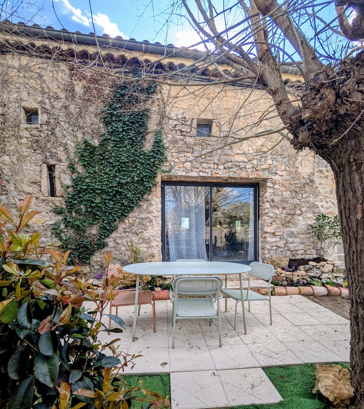 Maison De Vacances Authentique- 6p- 10 Min Vallon - Barjac